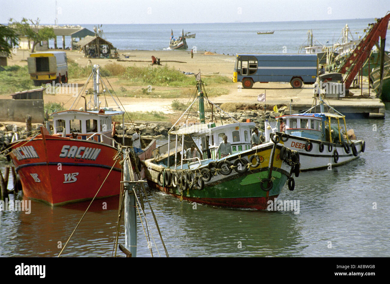 Neendakara port hi-res stock photography and images - Alamy