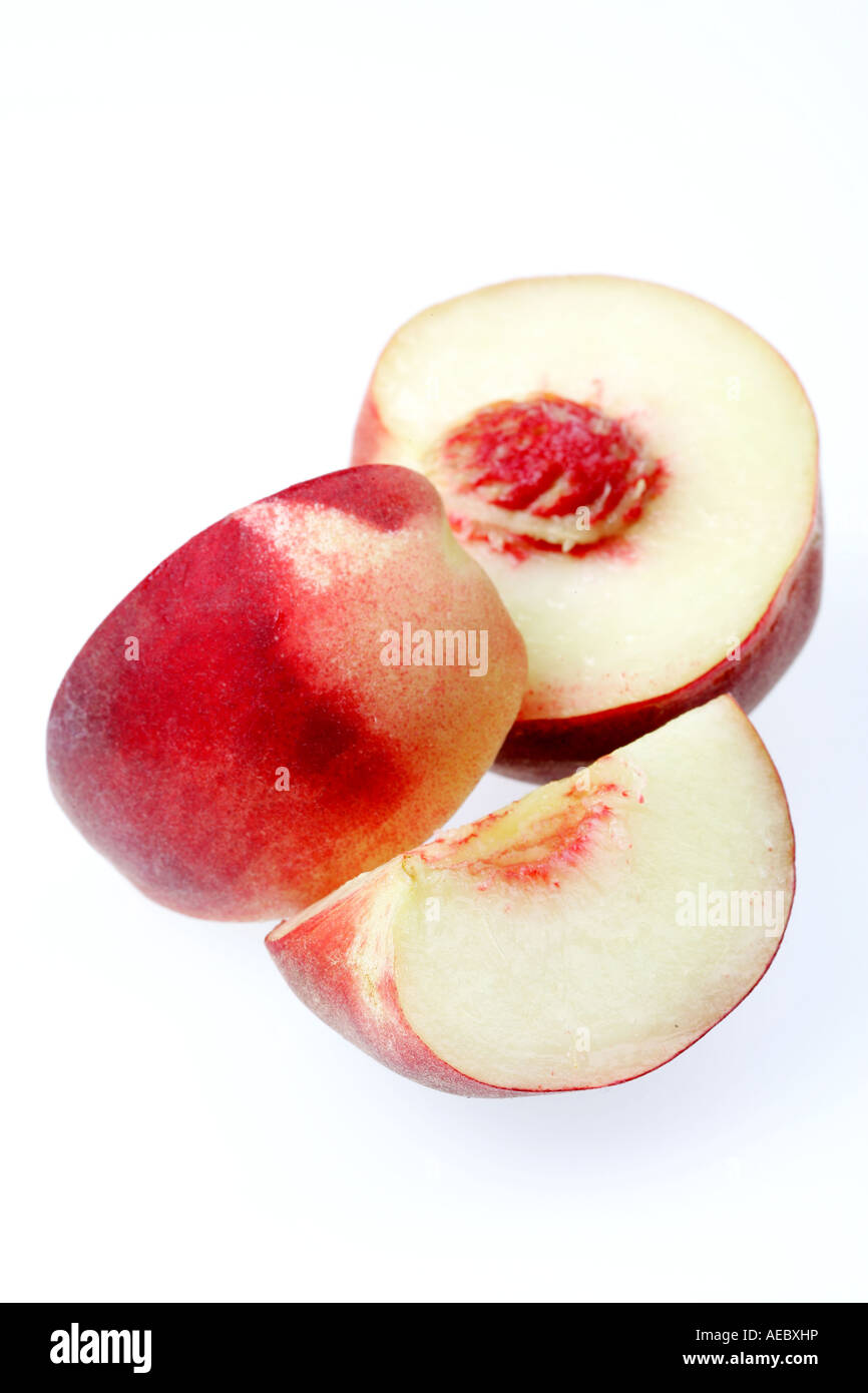 White peach hi-res stock photography and images - Alamy