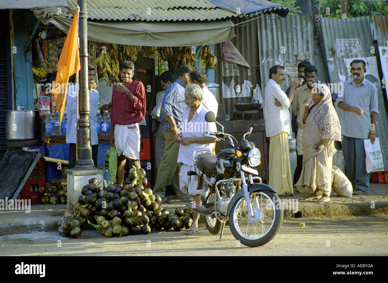 Kerala tea shop hi-res stock photography and images - Alamy