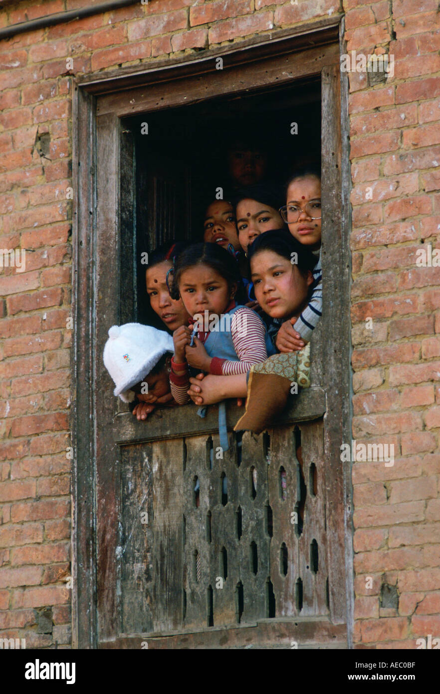 Nepali family hi-res stock photography and images - Alamy
