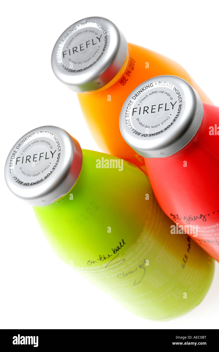 Firefly fruit juice bottle drinks variety hi-res stock photography and ...