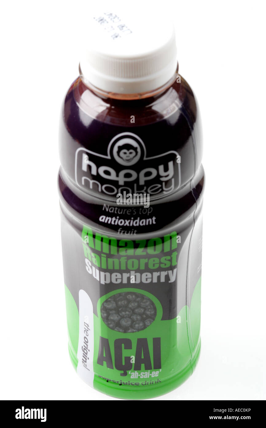 Acai Berry Juice Stock Photo - Alamy