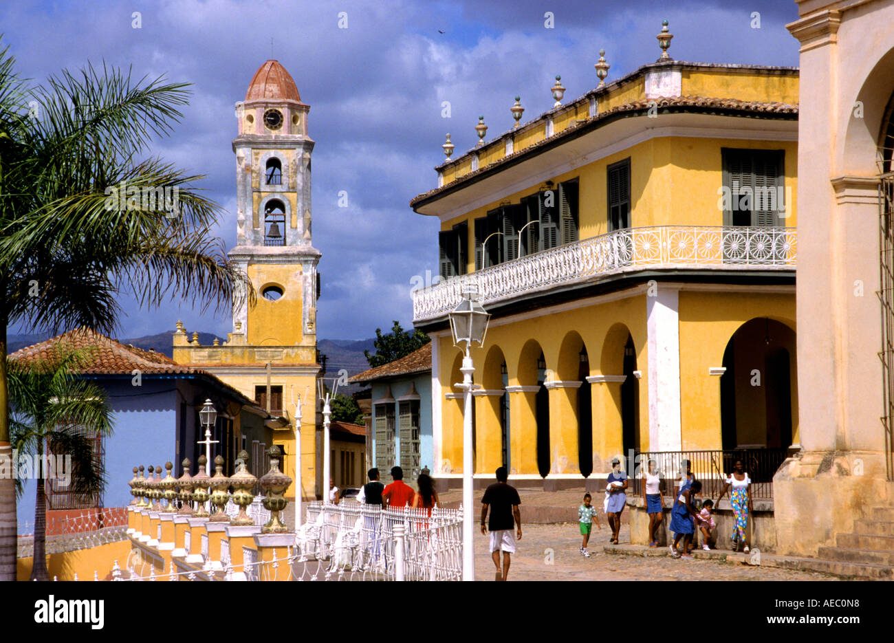 Trinidad Cuba Cuban colonial architecture old town city spanish ...