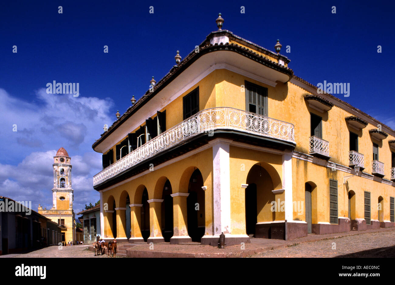 Trinidad Cuba Cuban colonial architecture old town city spanish ...