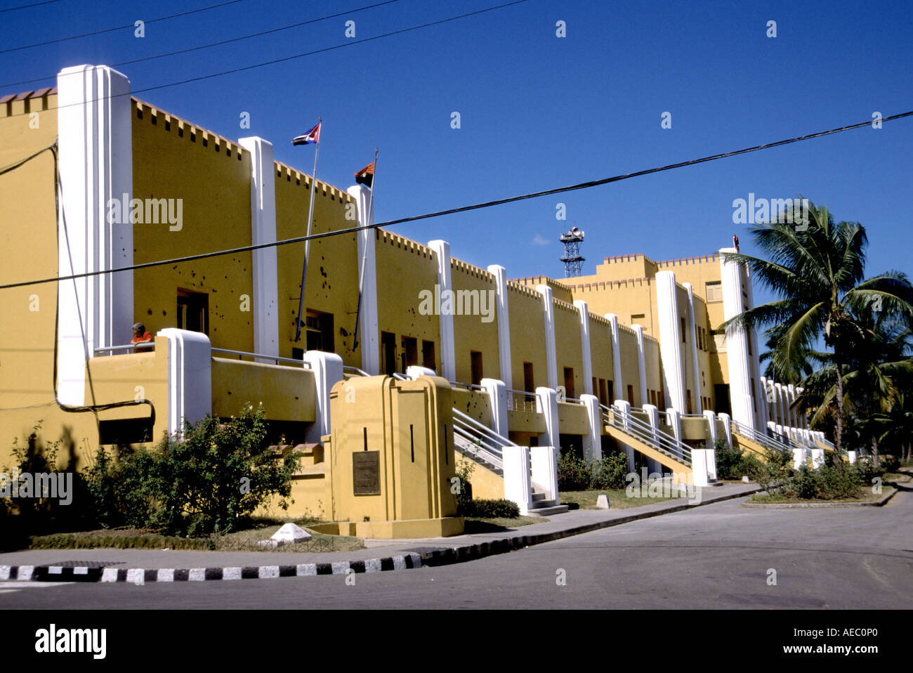Santiago de Cuba Moncada Barracks Cuba Cuban architecture old town city ...