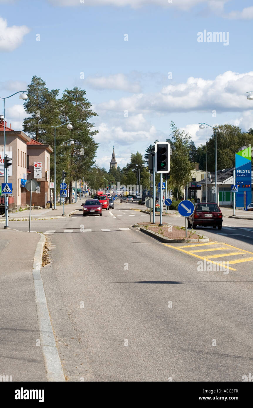 Buildings on main road hi-res stock photography and images - Alamy