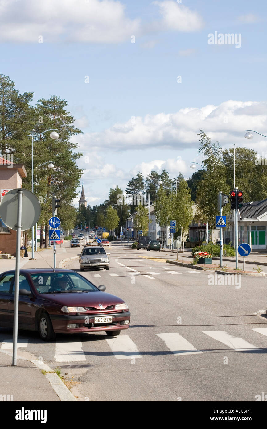 Buildings on main road hi-res stock photography and images - Alamy