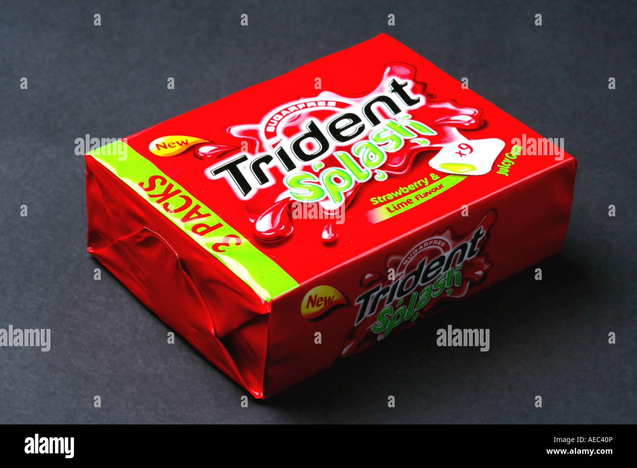 Packet trident chewing gum hi-res stock photography and images - Alamy
