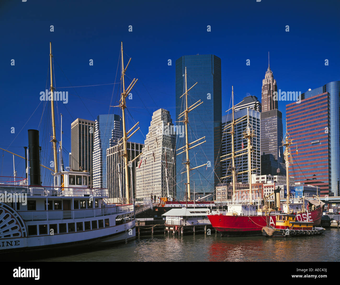 South Street Seaport, New York, USA Stock Photo - Alamy