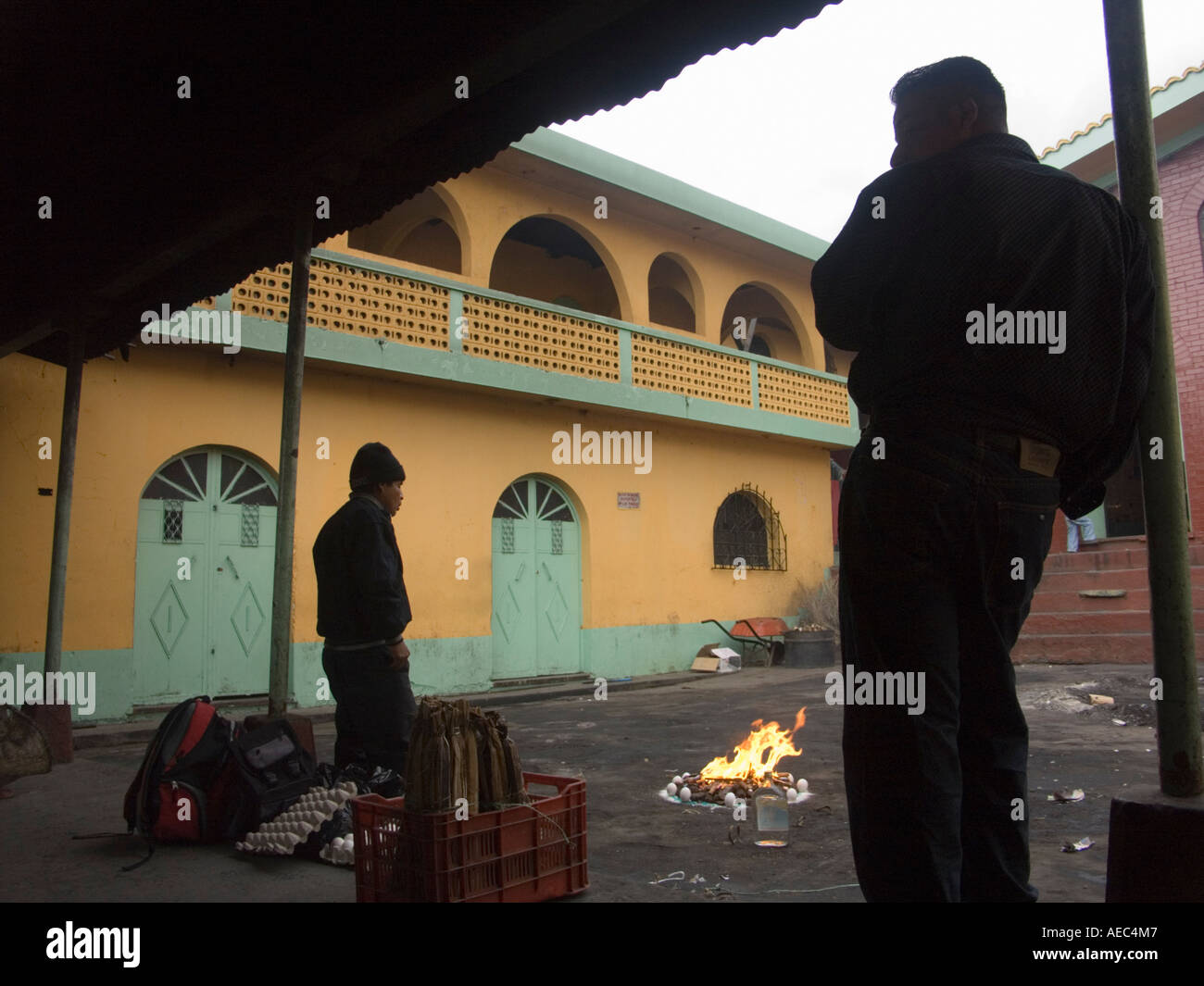 Followers of Maximon, a deity derived from Maya and Catholic faiths ...