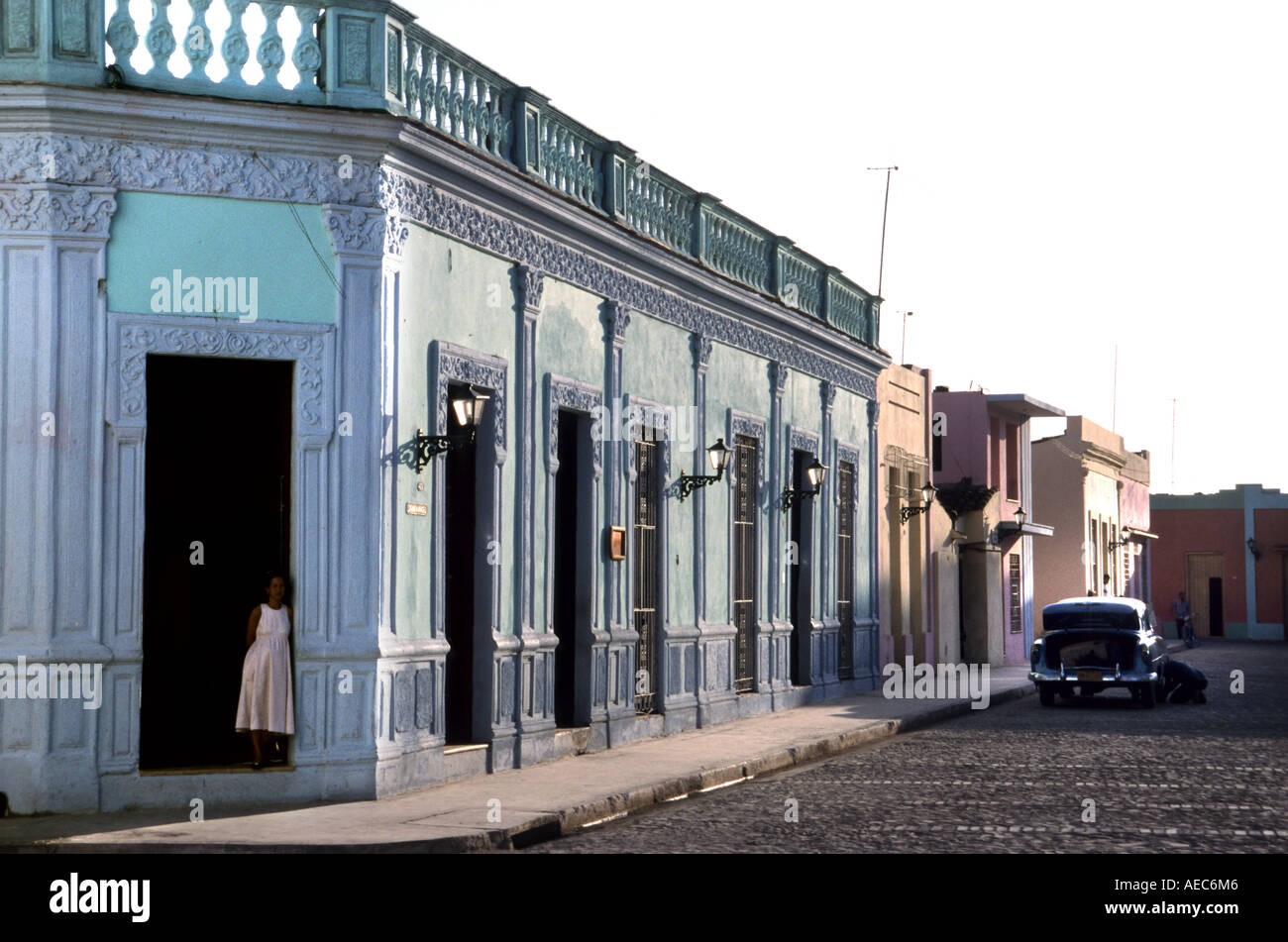 Bayamo Cuba Cuban old Centre Historic History town Stock Photo - Alamy