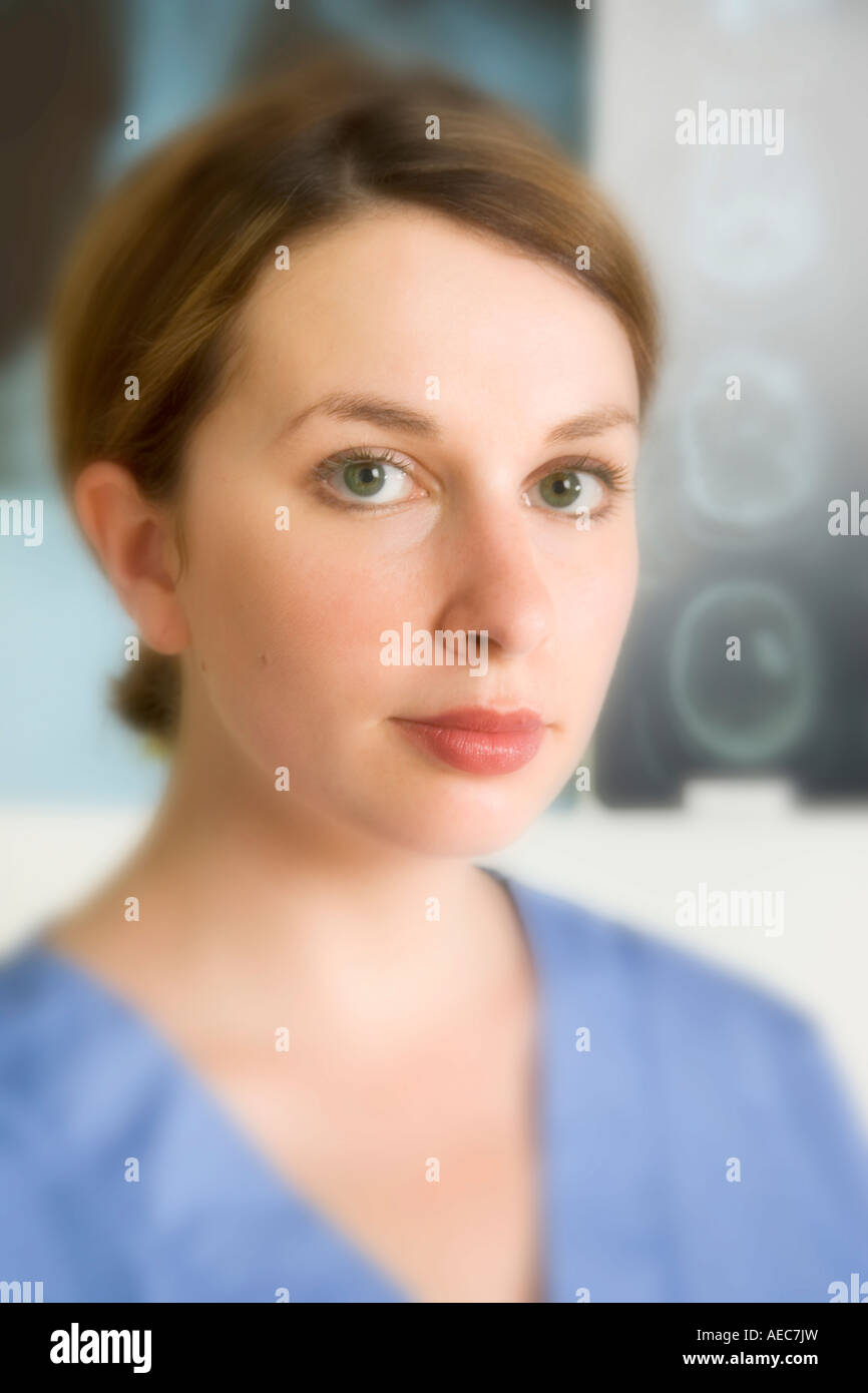 Neurology nurse portrait Stock Photo - Alamy
