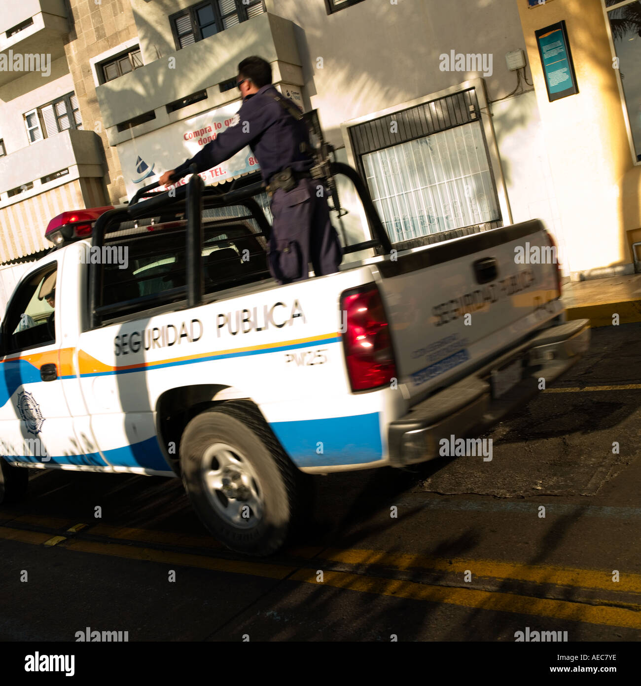Security Patrol Mexico Stock Photo - Alamy
