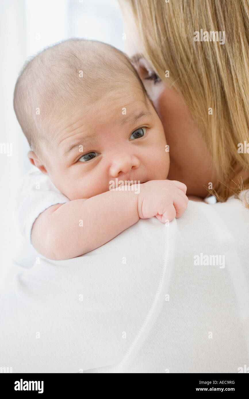 Newborn baby mother holding hi-res stock photography and images - Alamy