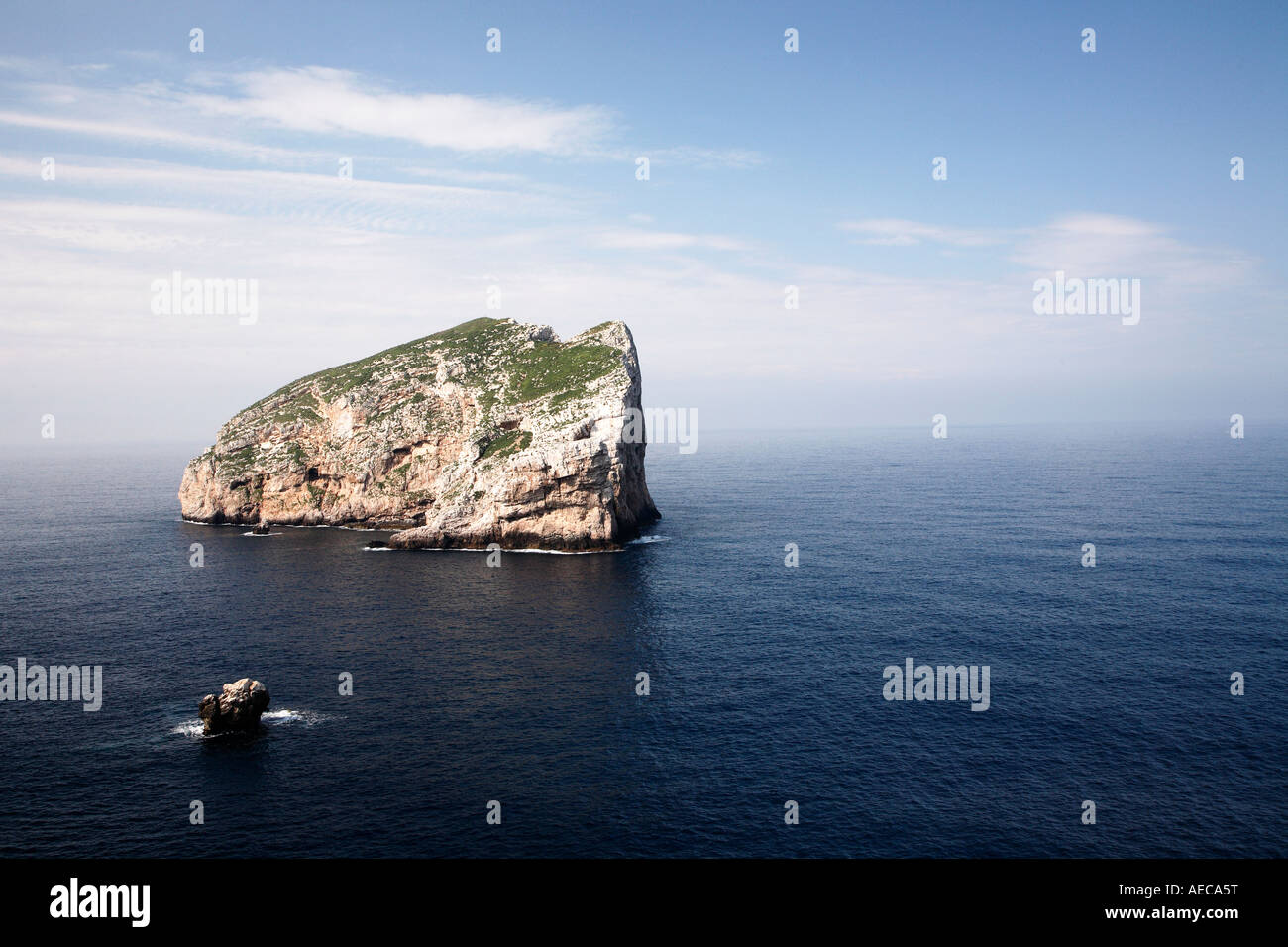 Rock coastline Sardinia April 2007 Stock Photo - Alamy