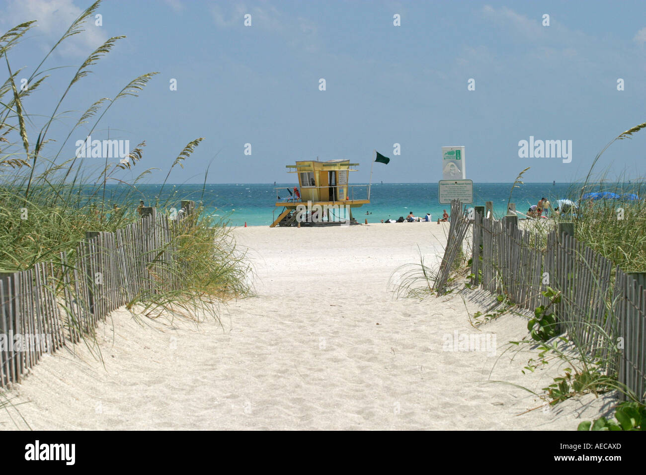 sandy path approaching beach Stock Photo - Alamy