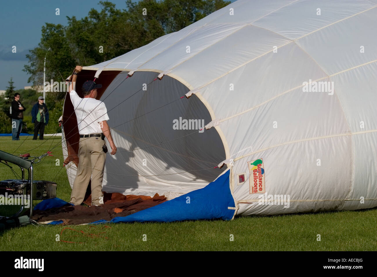 Man inside balloon hi-res stock photography and images - Alamy