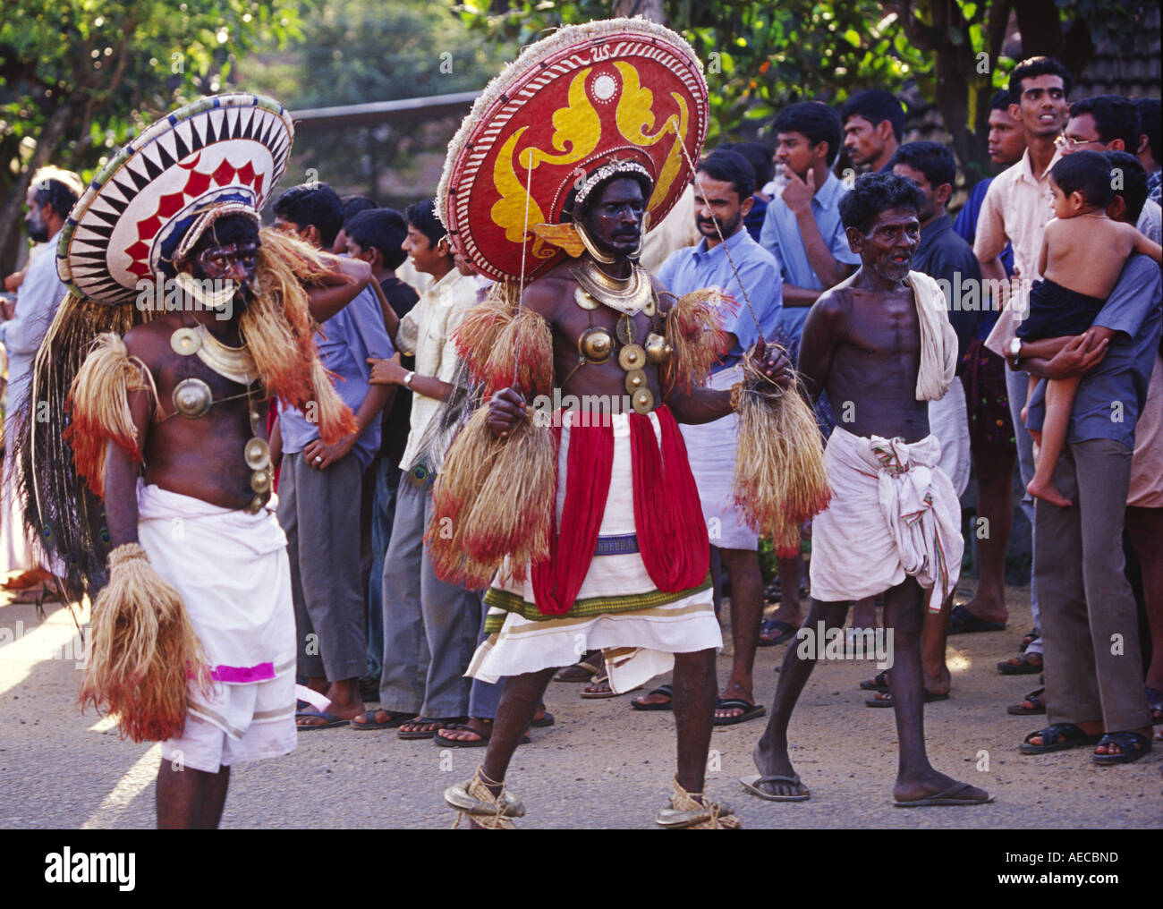 A procession during the Onam festival, demonstrating the cultural ...