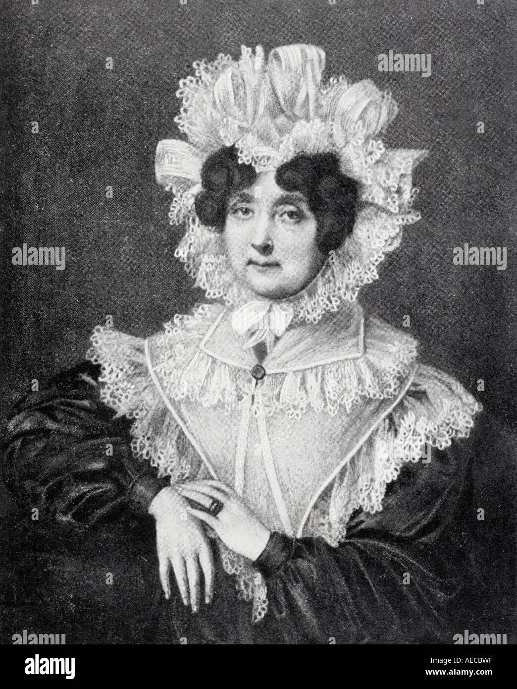 Lady Frances Nelson, 1761 - 1831. 1st Viscountess Nelson. Wife of Lord ...