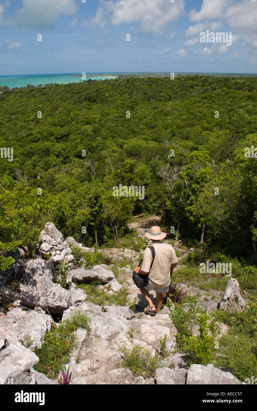 The Hermitage, Mt. Alvernia, New Bight, Cat Island, Bahamas Stock Photo ...