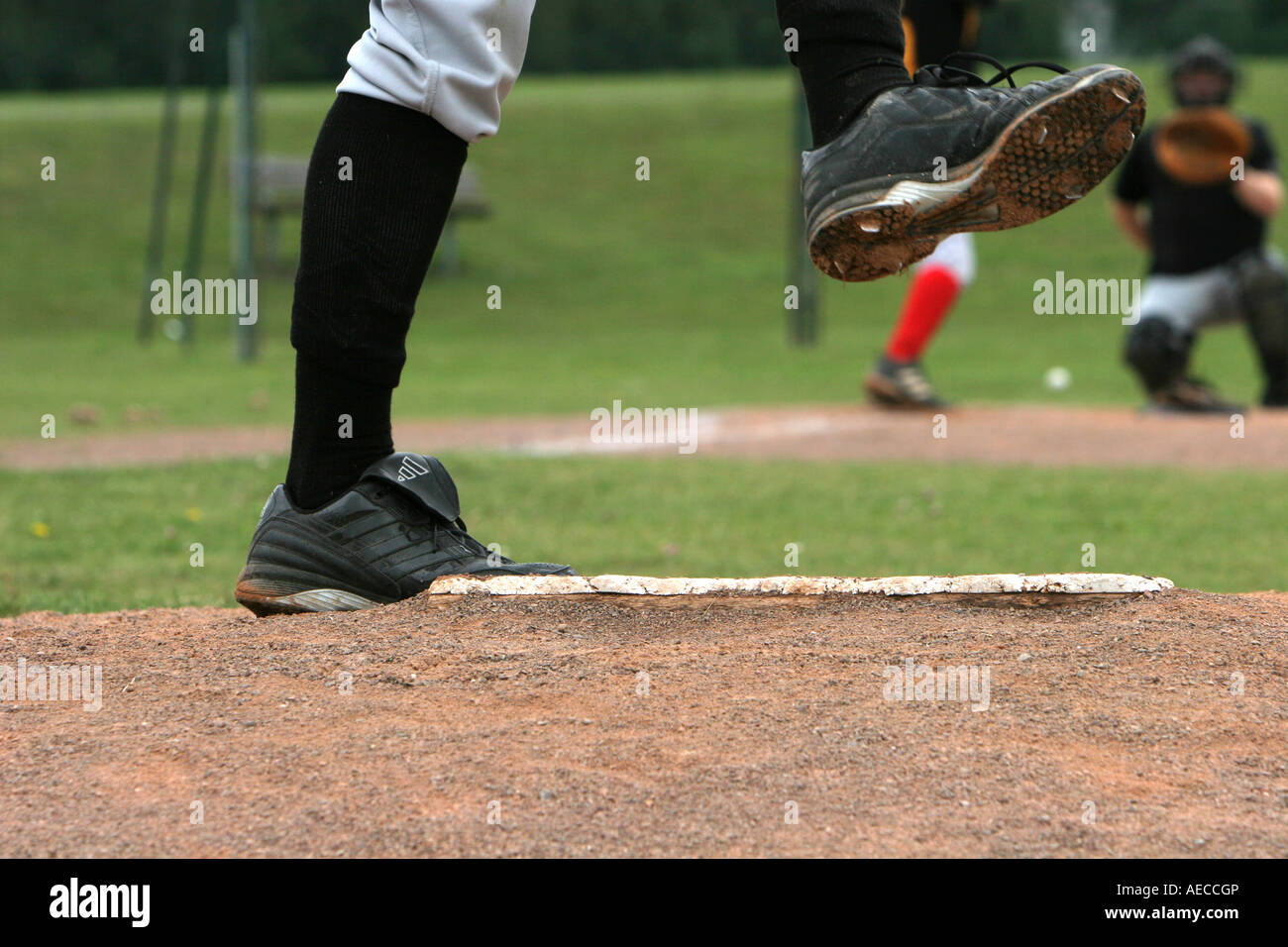 Pitcher throwing movement Stock Photo - Alamy