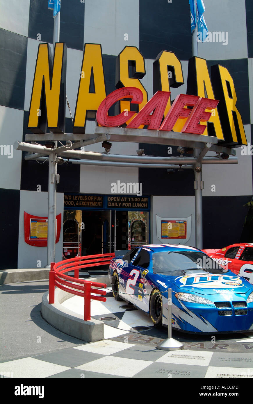 "Nascar Cafe" Orlando Universal Studios Florida Stock Photo - Alamy