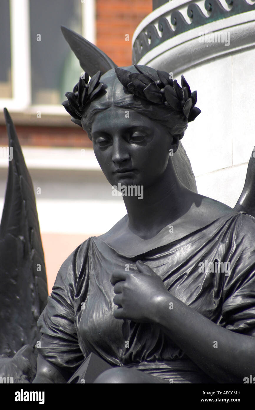 Bronze Angel. Dublin, County Dublin, Ireland Stock Photo - Alamy