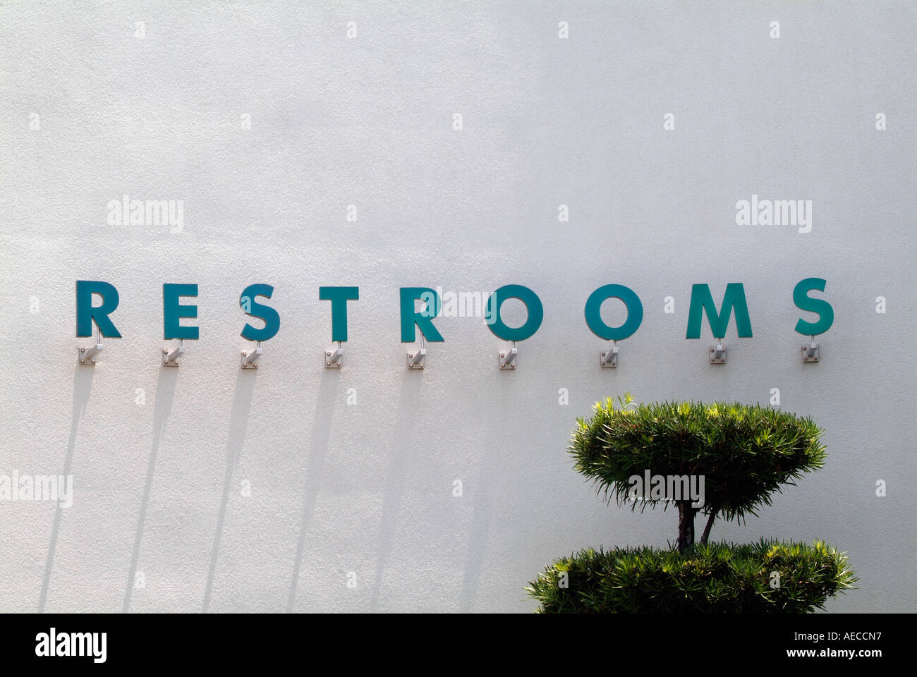 Rest Room Sign Stock Photo - Alamy