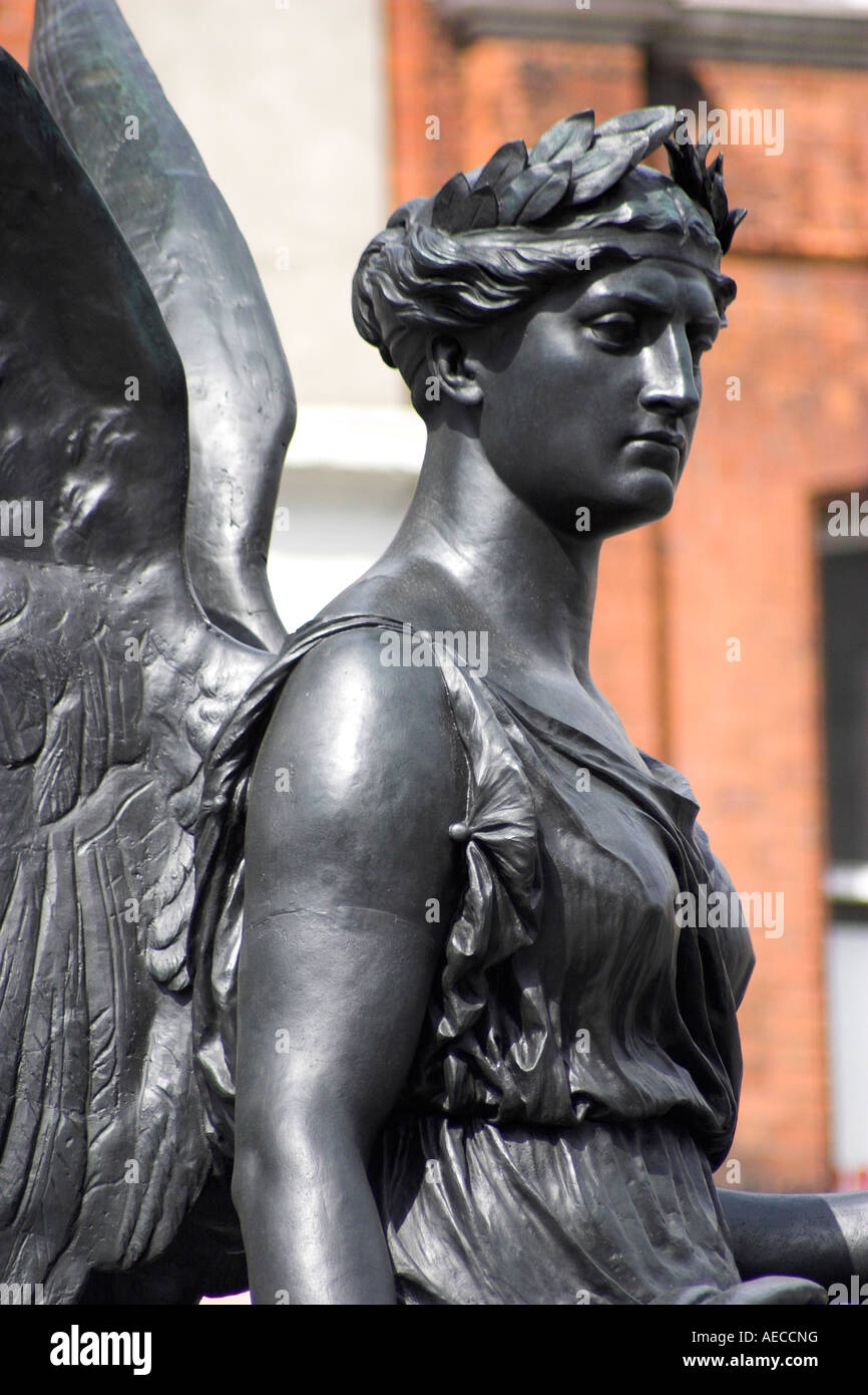Bronze Angel. Dublin, County Dublin, Ireland Stock Photo - Alamy