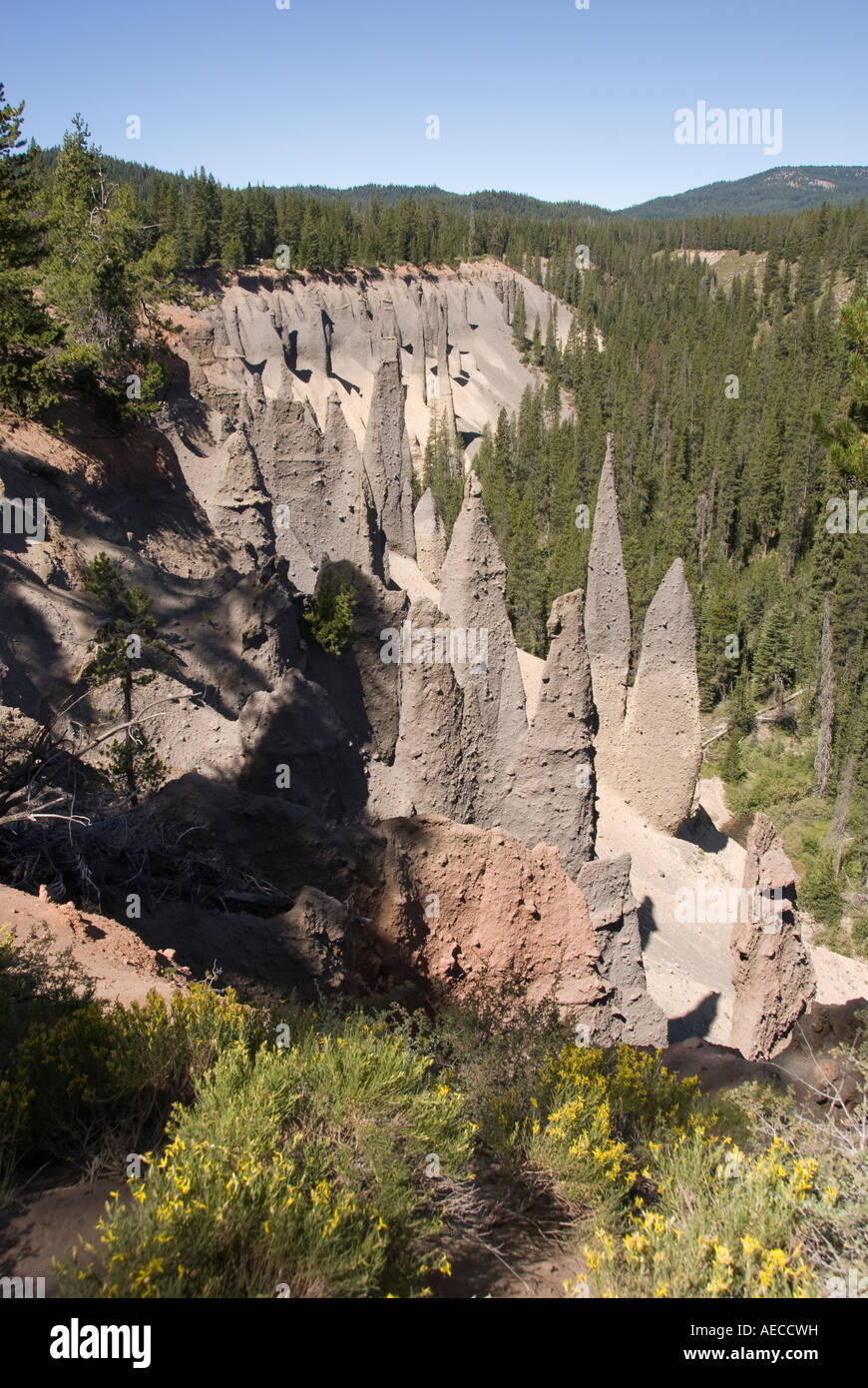 Crater lake pinnacles hi-res stock photography and images - Alamy