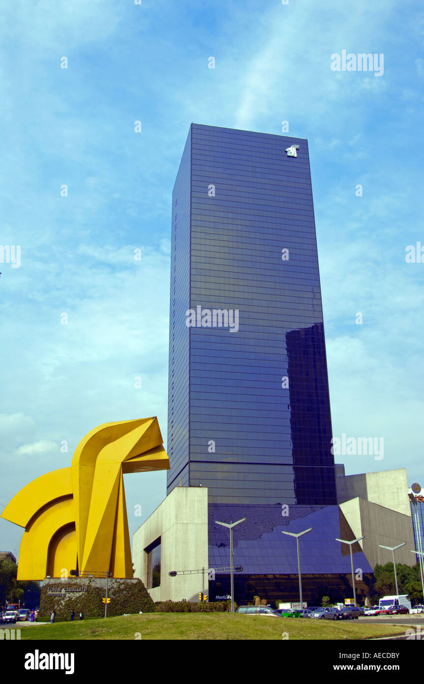 "El Caballito" a representation of a horses head by sculptor Sebastian ...