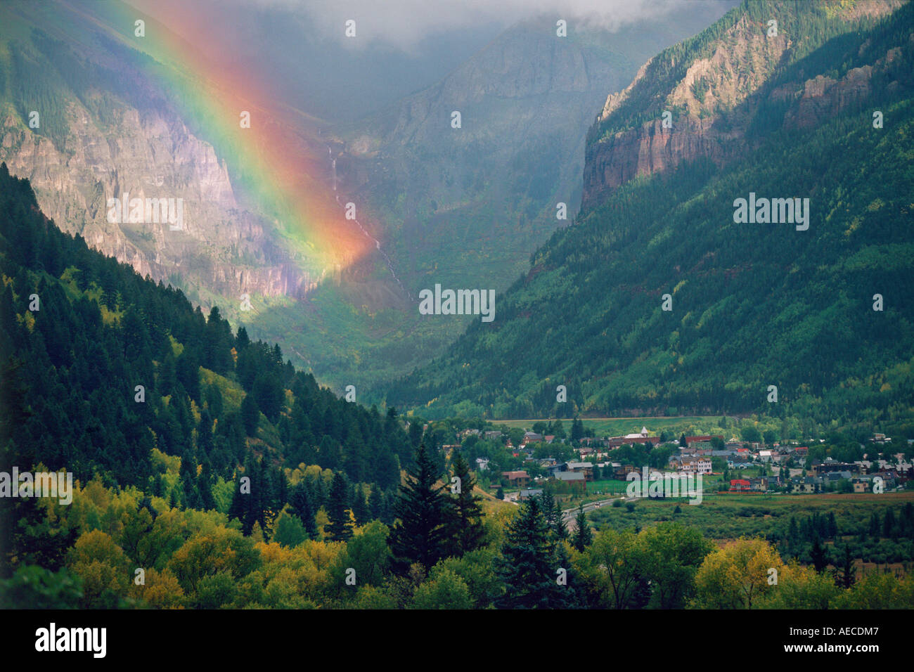 San juans mountain town hi-res stock photography and images - Alamy
