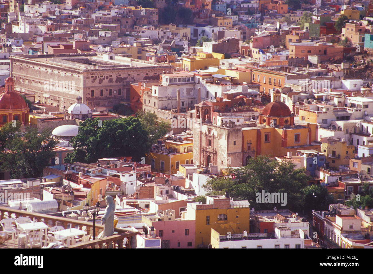 Alhondiga de Granaditas Museum and a view of city from El Pipila ...