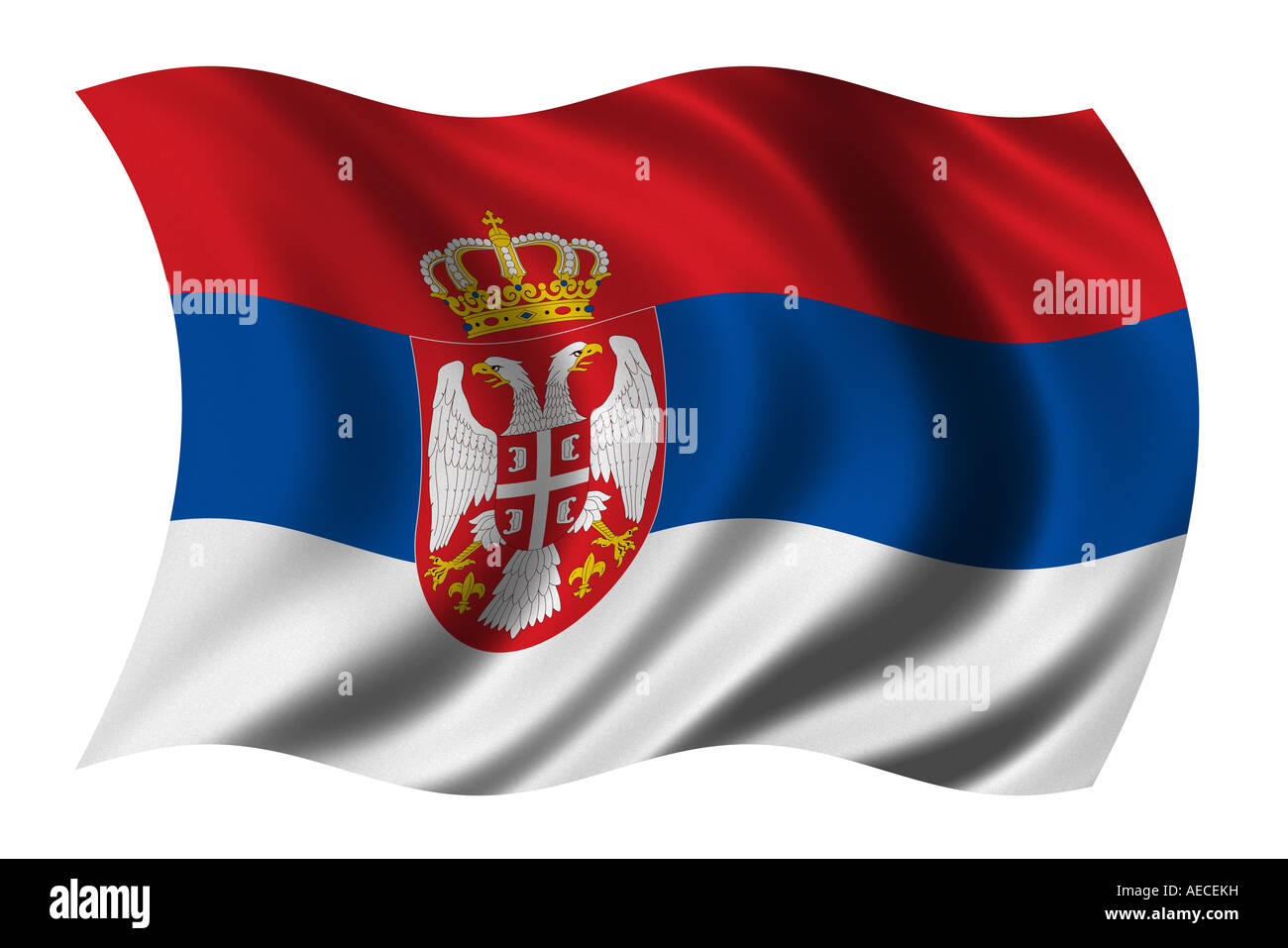 Serbian flag hi-res stock photography and images - Alamy