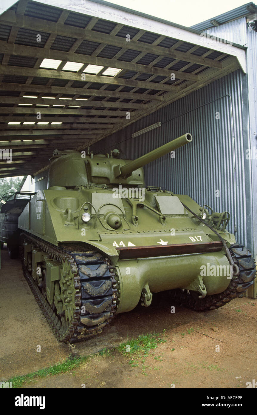 Sherman tank at Museum of the Pacific War (old facilities) in ...