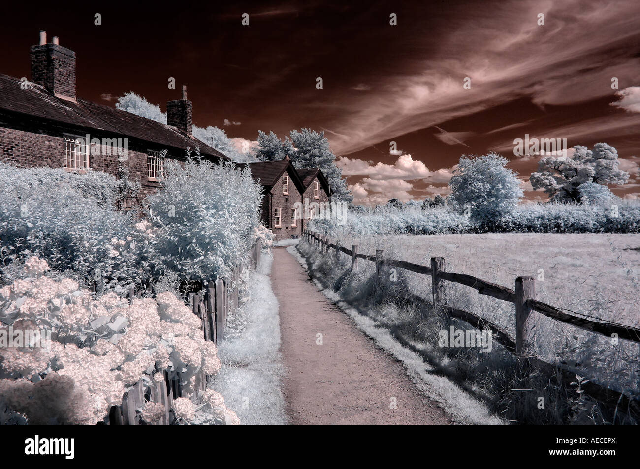 Styal village cheshire hi-res stock photography and images - Alamy