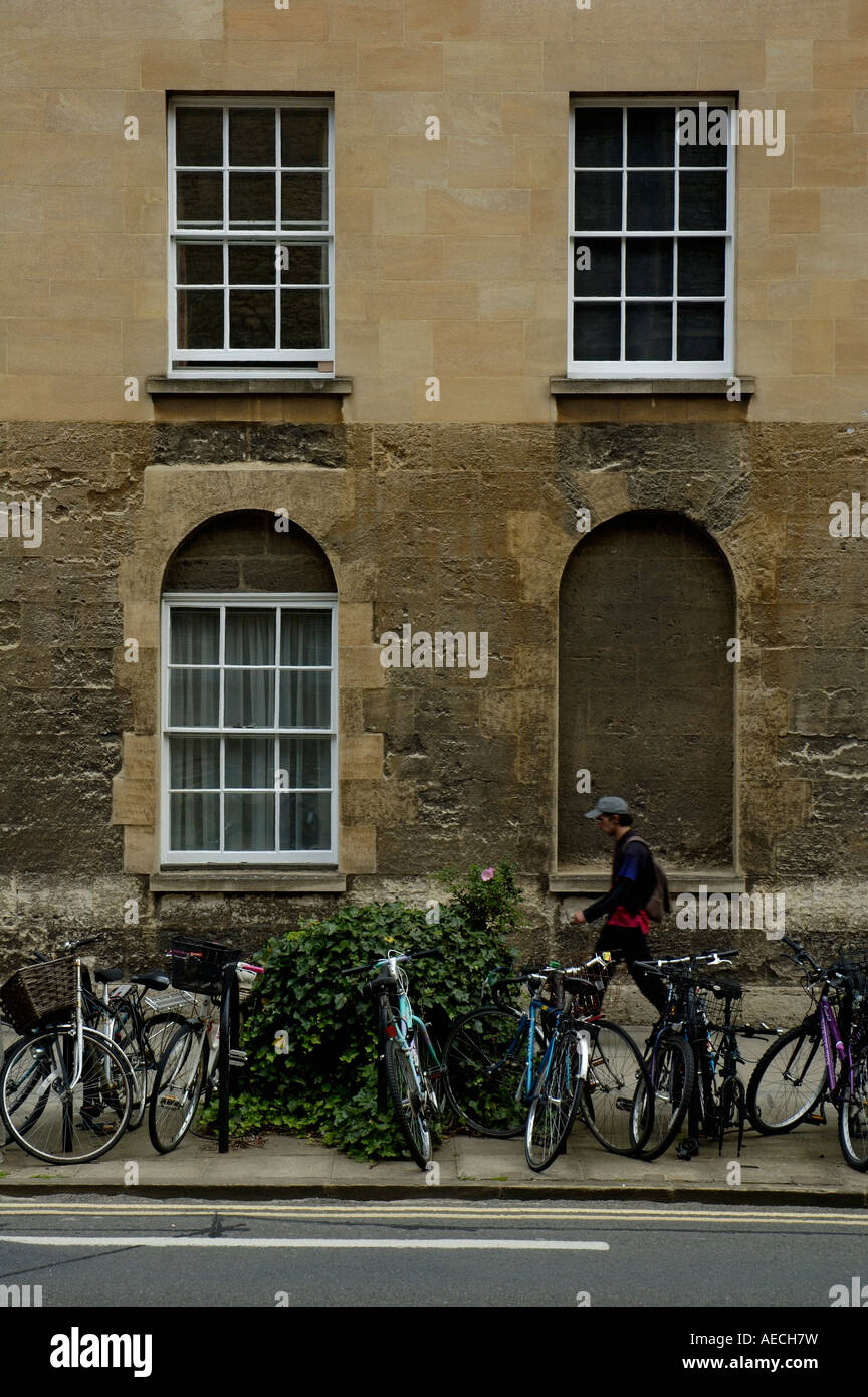 georgian terraced house, central oxford, UK Stock Photo - Alamy