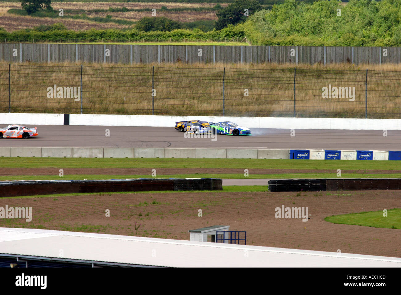 Stock car racing crash hi-res stock photography and images - Alamy