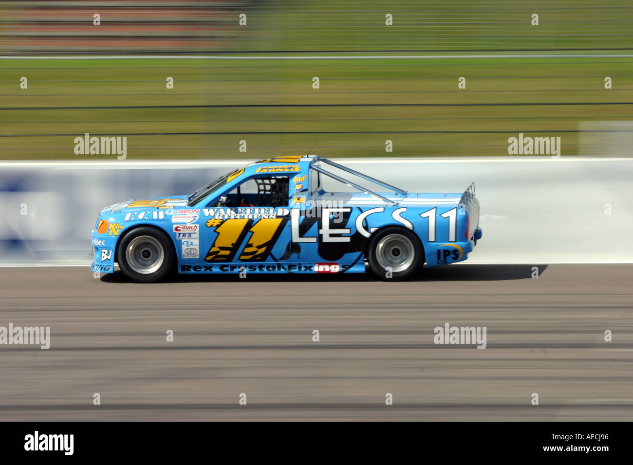 Racing pick up trucks Stock Photo - Alamy