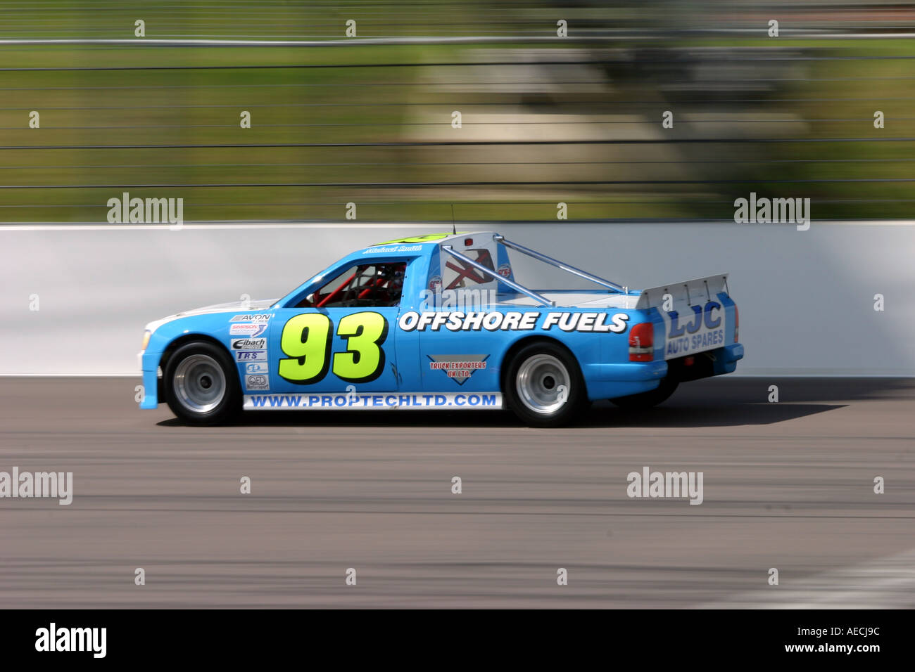 Racing pick up trucks Stock Photo - Alamy
