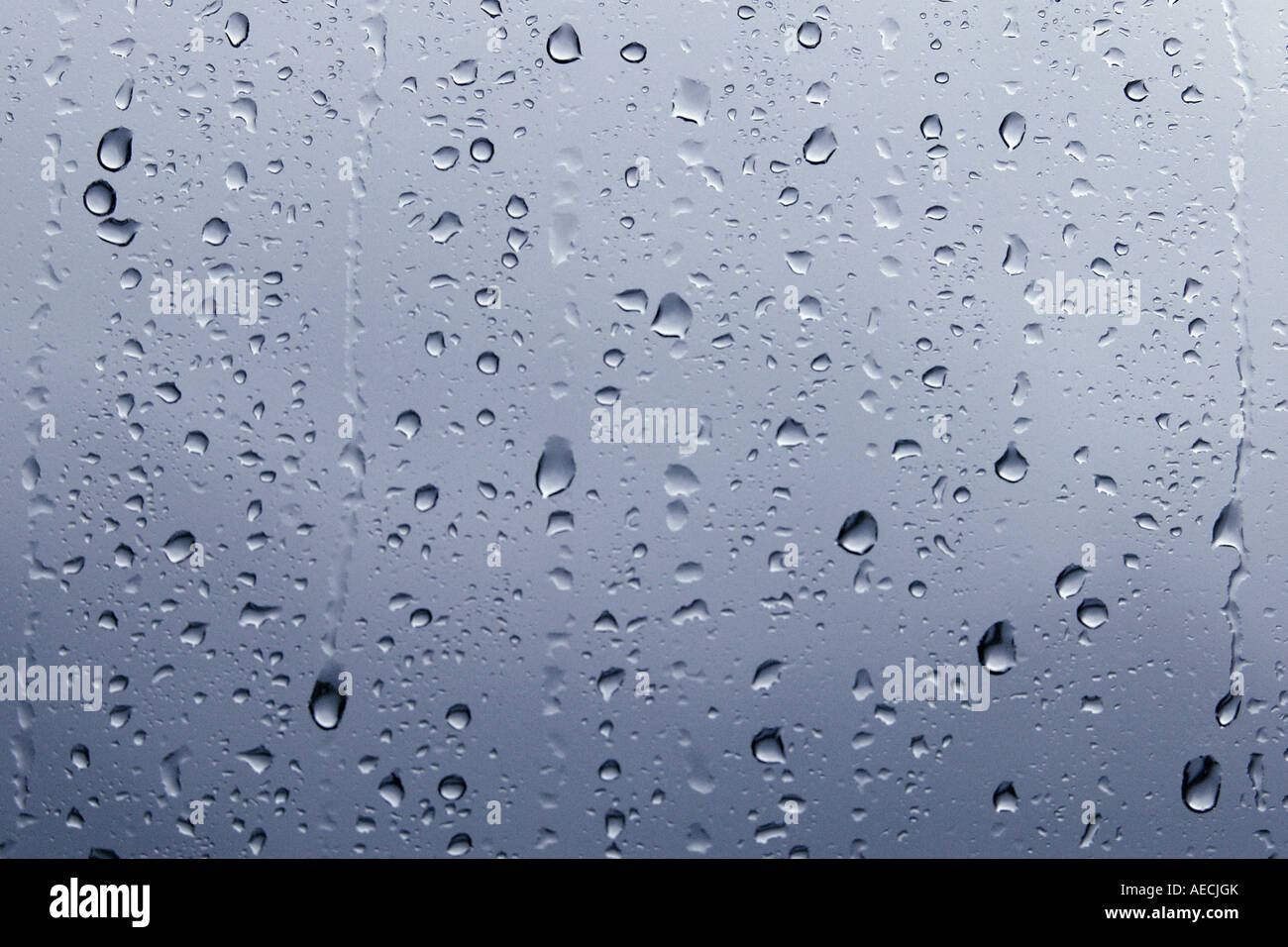 waterdrops on a glass plane Stock Photo - Alamy