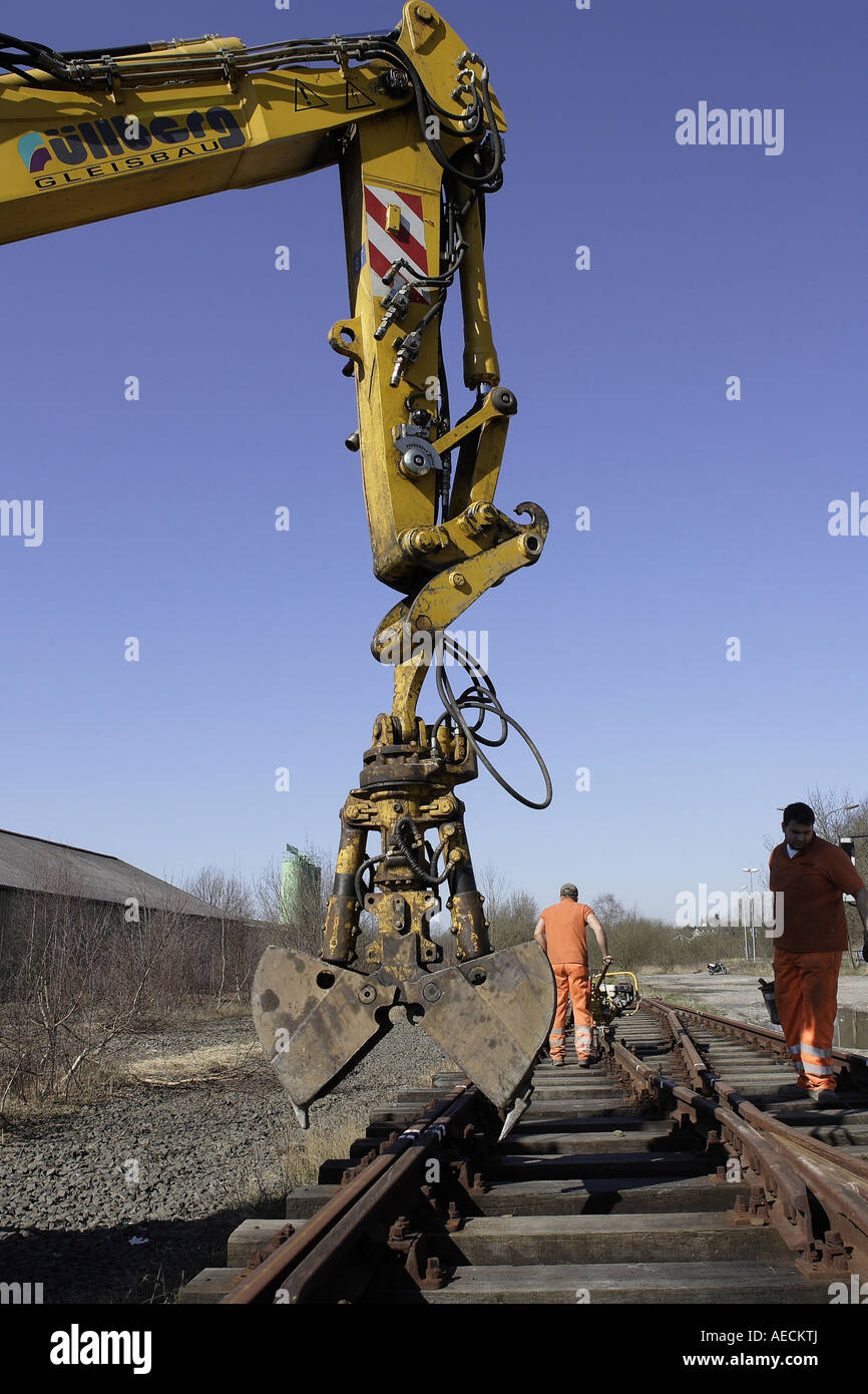 Railway switch man hi-res stock photography and images - Alamy