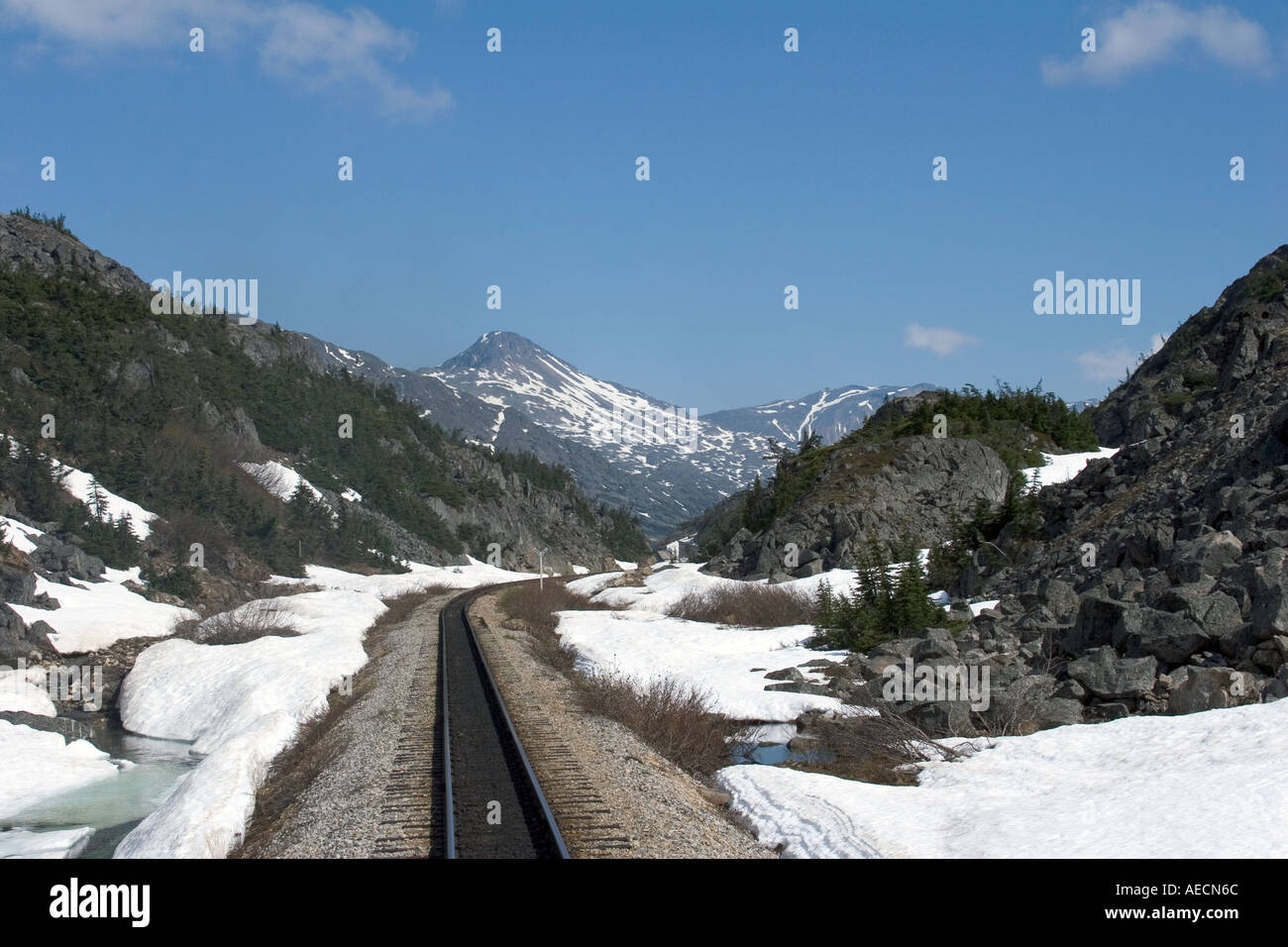 The white pass and yukon route narrow gauge railroad hi-res stock ...