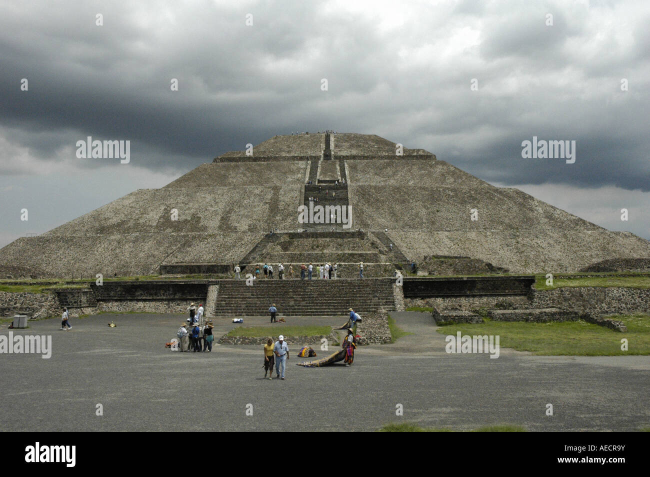 Pyramid of the Sun, Mexico Stock Photo - Alamy