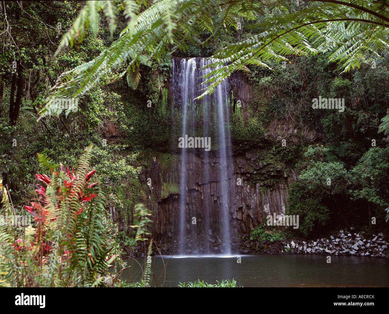 Milla Milla Falls, Day Stock Photo - Alamy