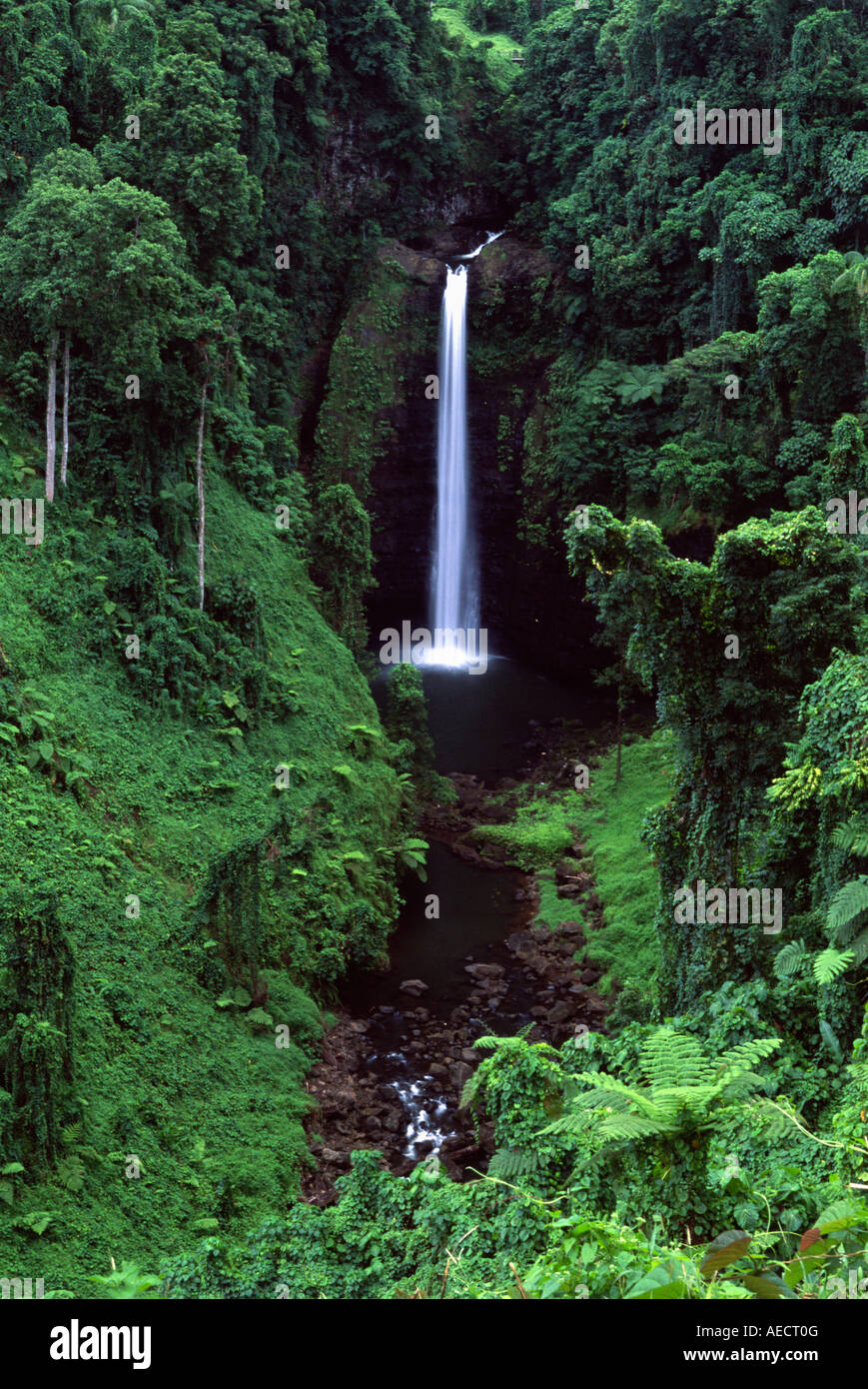 Upolu Island, Sopoaga Waterfall, Day Stock Photo - Alamy