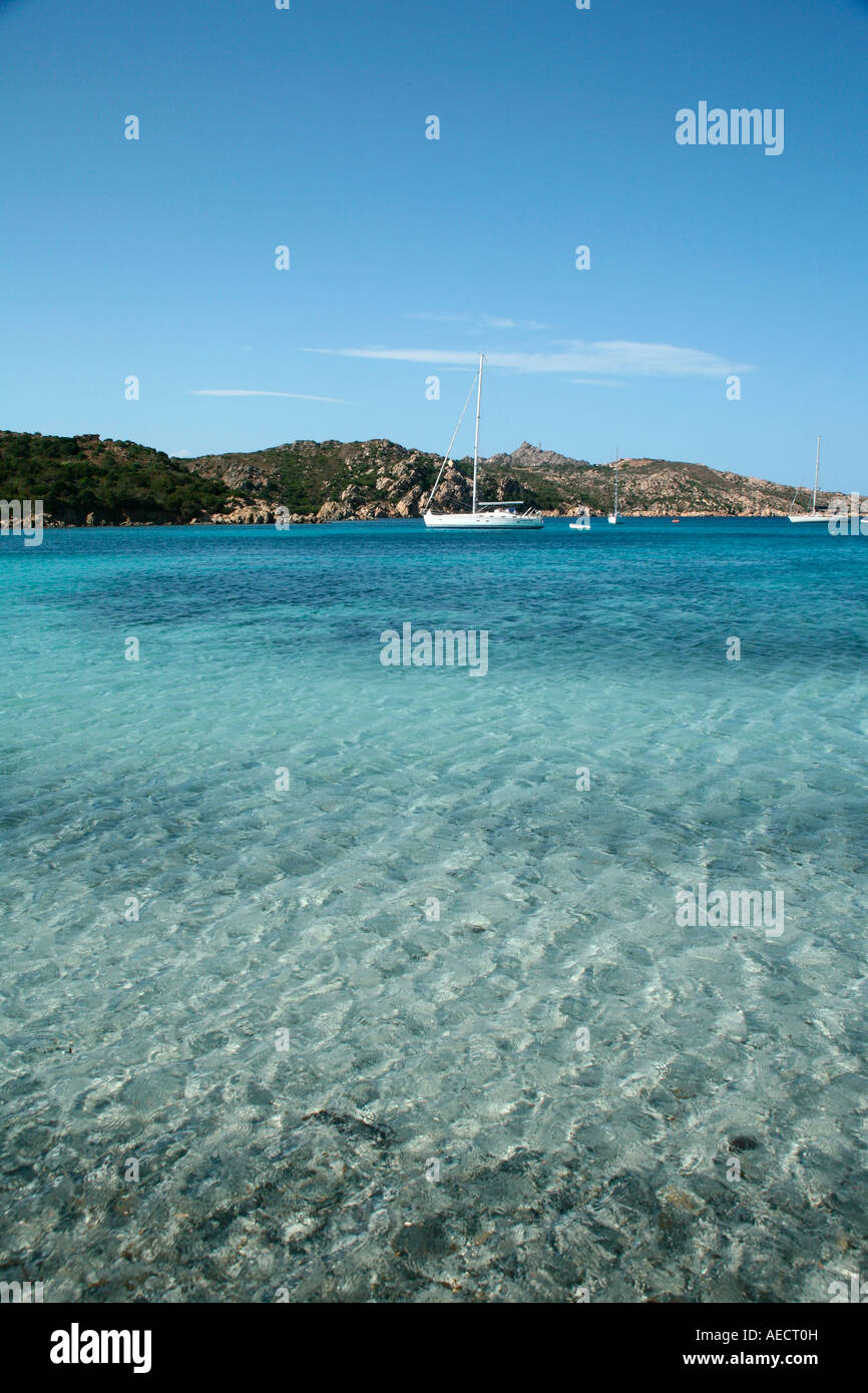 The bay at Cala Portese, La Maddalena, Sardinia, Italy Stock Photo - Alamy