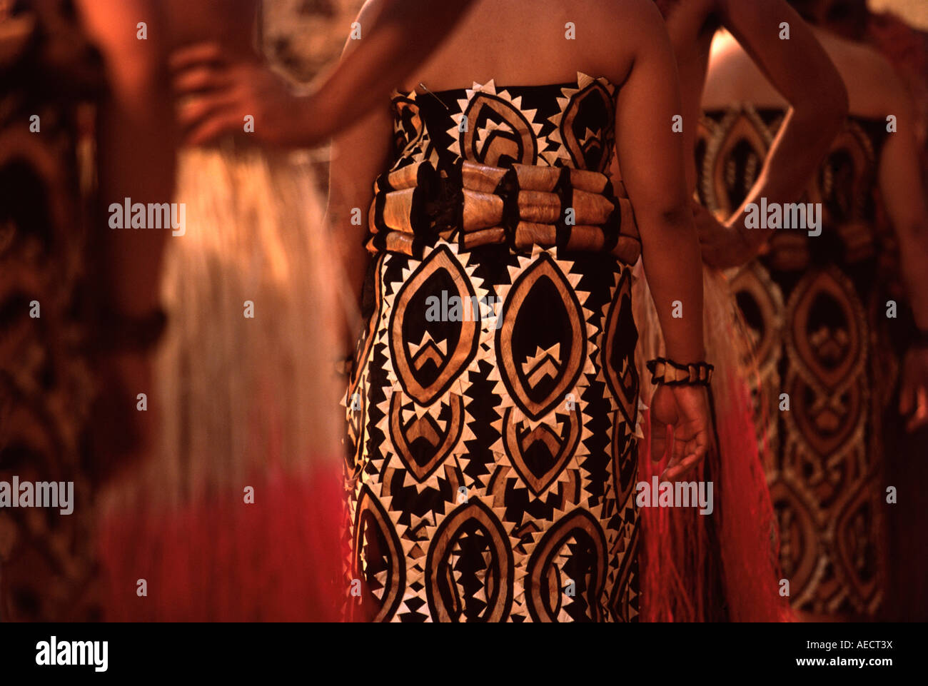 Tonga, People, Traditional Costume Detail Stock Photo - Alamy