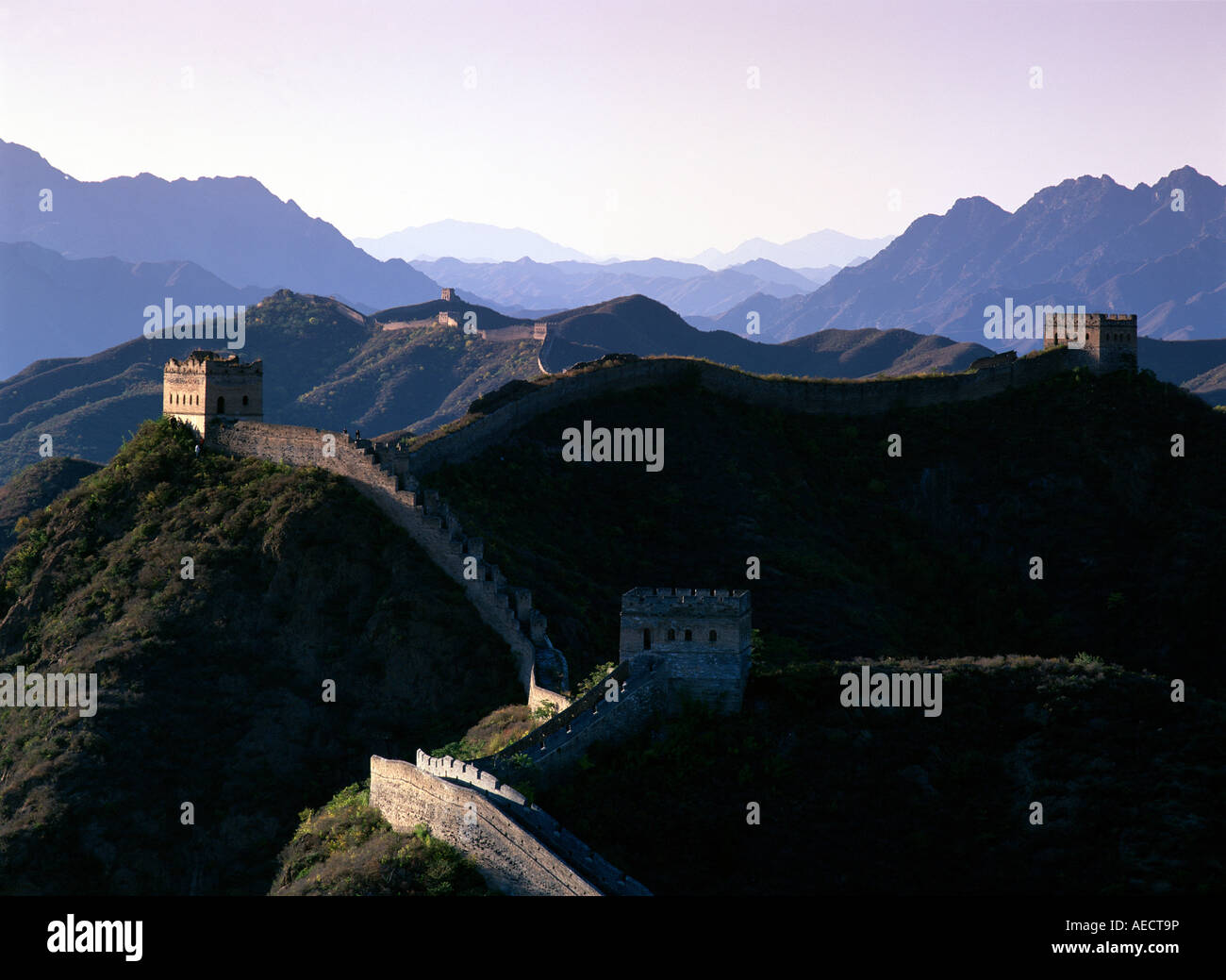 Beijing Mun Jinshanling, Great Wall Of China Stock Photo - Alamy