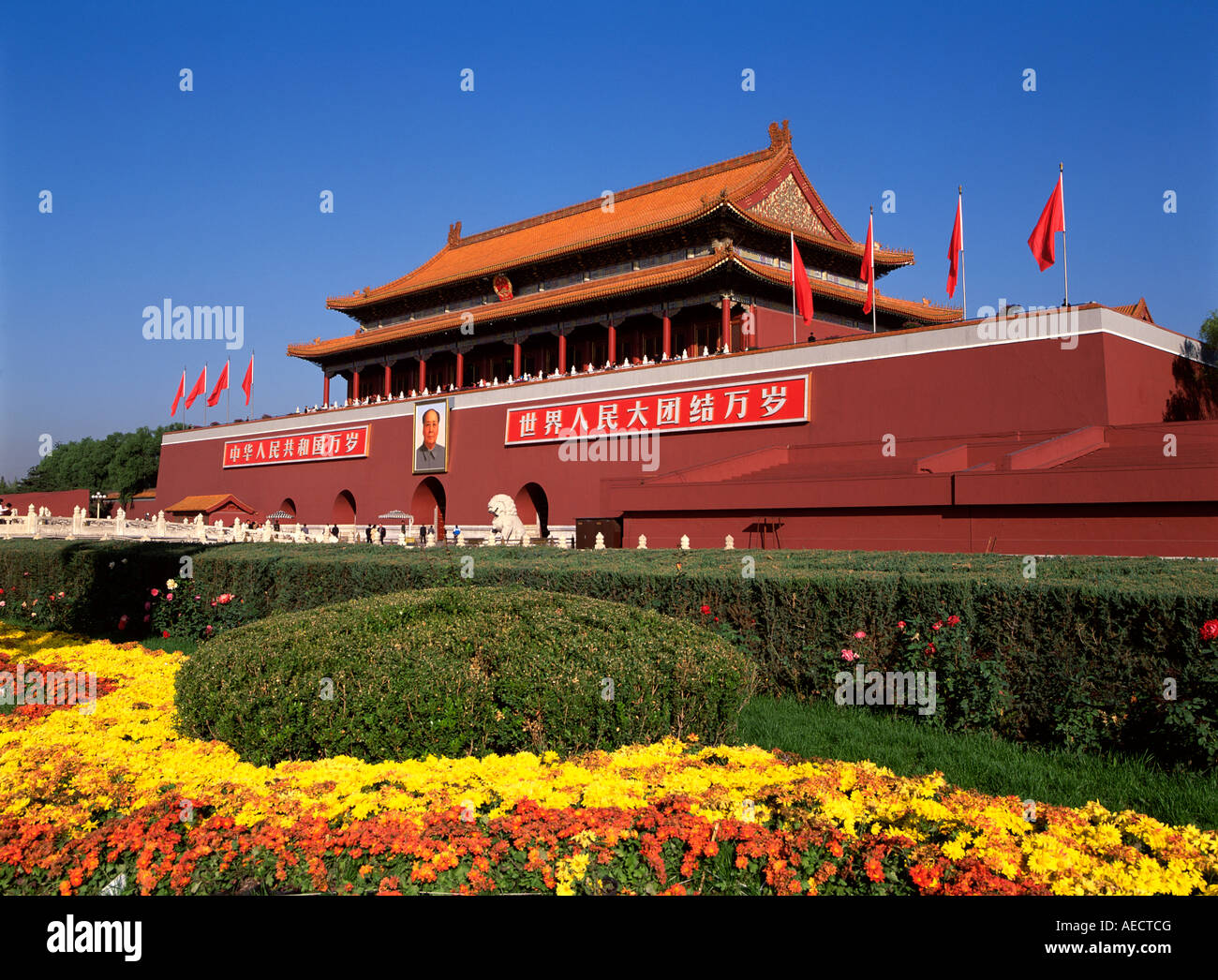 Beijing, Tiananmen Gate, Day Stock Photo - Alamy